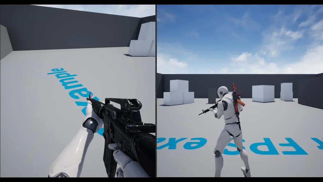 #8 BP Interface; Cycle Weapons - UE4 Advanced FPS Tutorial