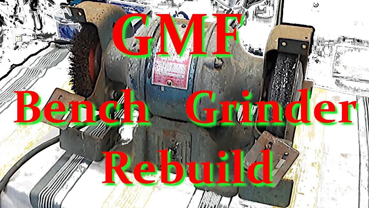 Vintage GMF Bench Grinder Restoration & Repair