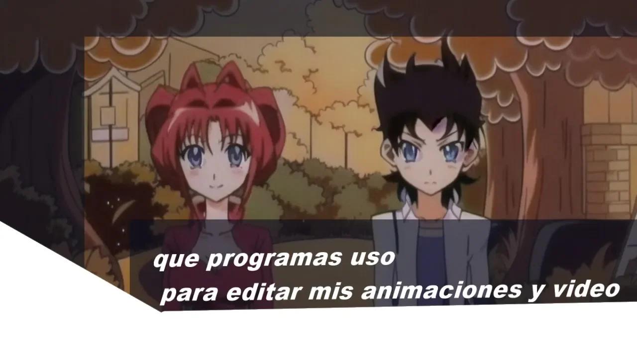 que programas uso para editar mis videos y animaciones