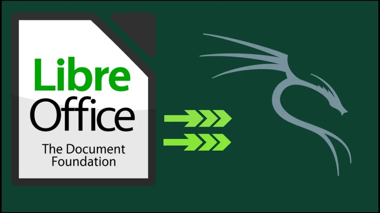 Como instalar LibreOffice 7.5 en kali linux 2022.4