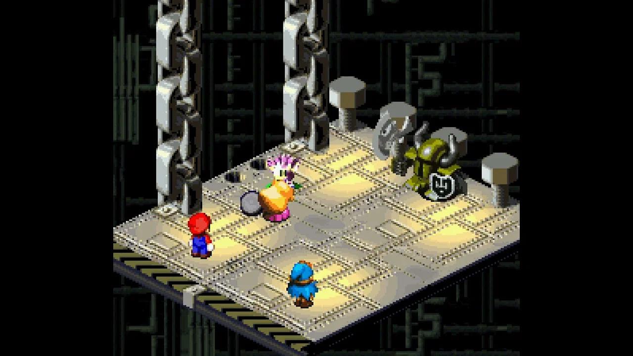 Super Mario RPG (SNES) - Factory - Clerk