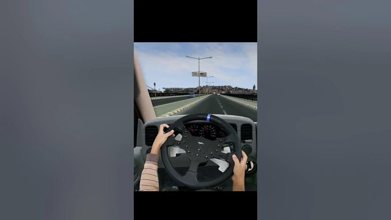 Realistic CAR Driving Simulation #beamngdrive #01