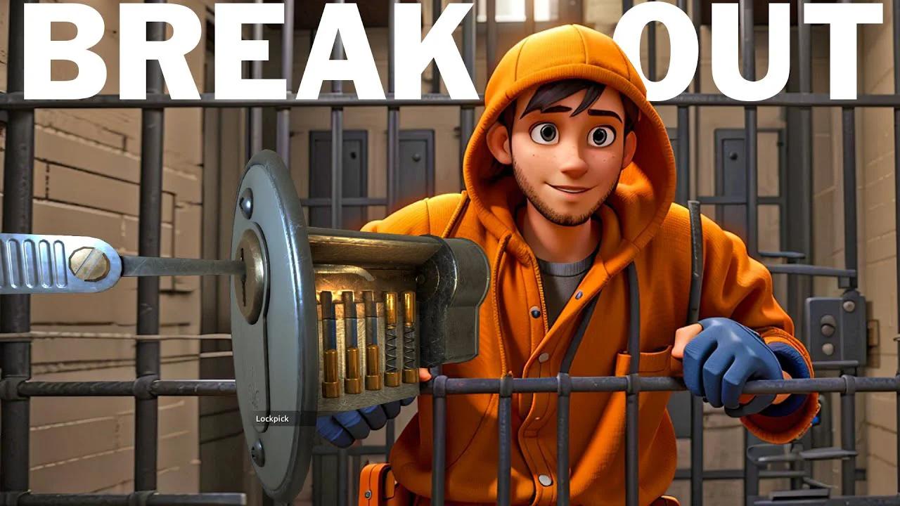 Breaking Out Of Jail With A Friend | Thief Simulator 2