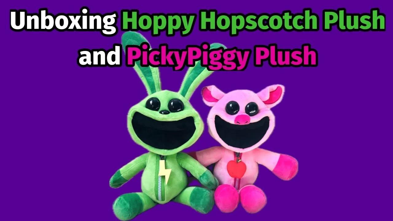 Unboxing Hoppy Hopscotch Plush and PickyPiggy Plush (THEY’RE FINALLY ...