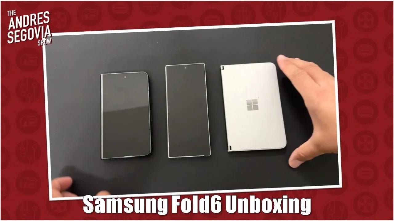 Samsung Galaxy Fold6 Unboxing & Size Comparison!