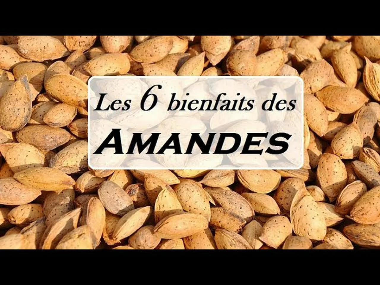 Les 6 bienfaits des amandes