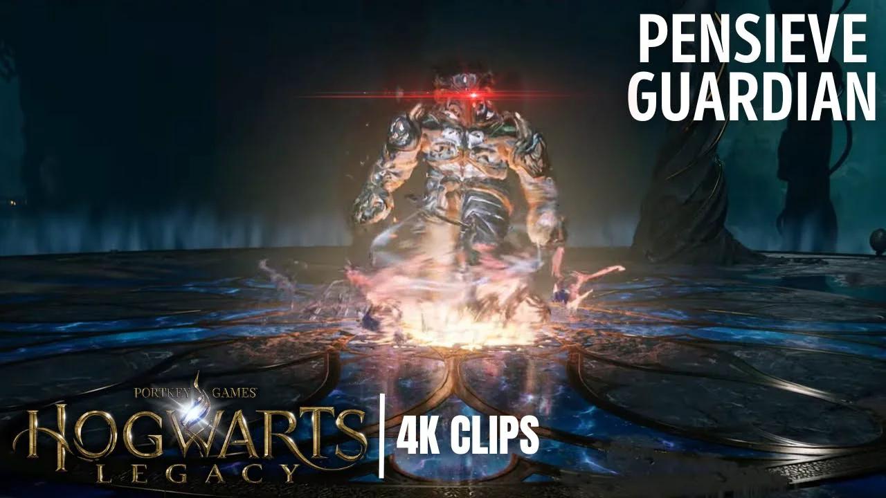 Pensieve Guardian Boss Fight (Percival Rackham's Trial) | Hogwarts ...