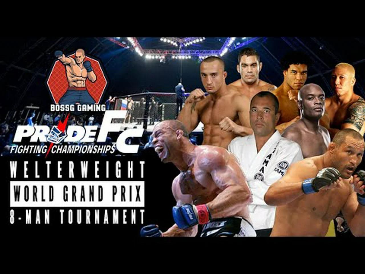 PRIDE WELTERWEIGHT GRAND PRIX | 8 Man Tournament | UFC Undisputed 3 ...