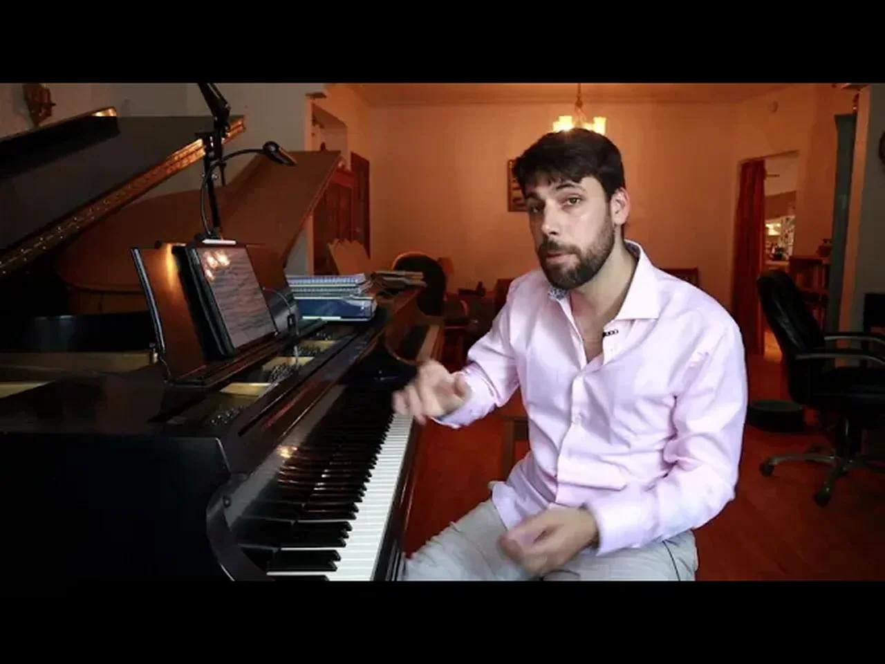 New piano in the studio! Merci André Villeneuve