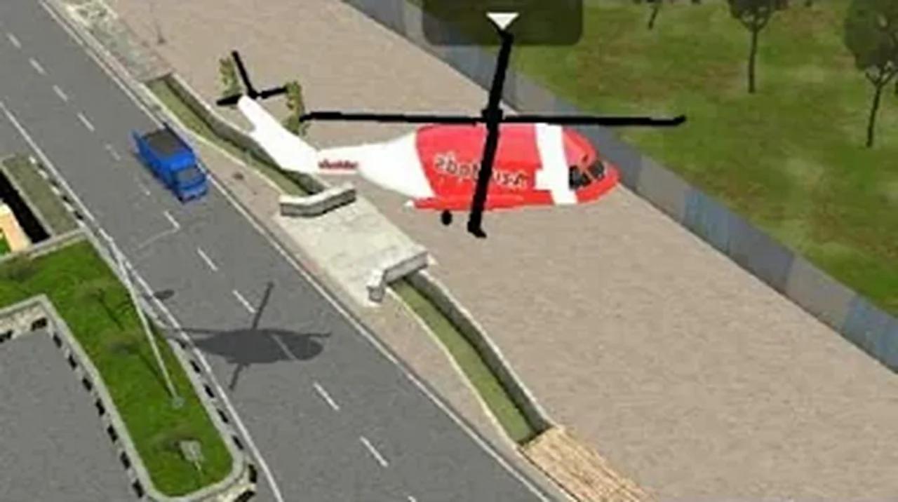Flying Helicopter Mod in Bus simulator Indonesia - Helicopter Games ...