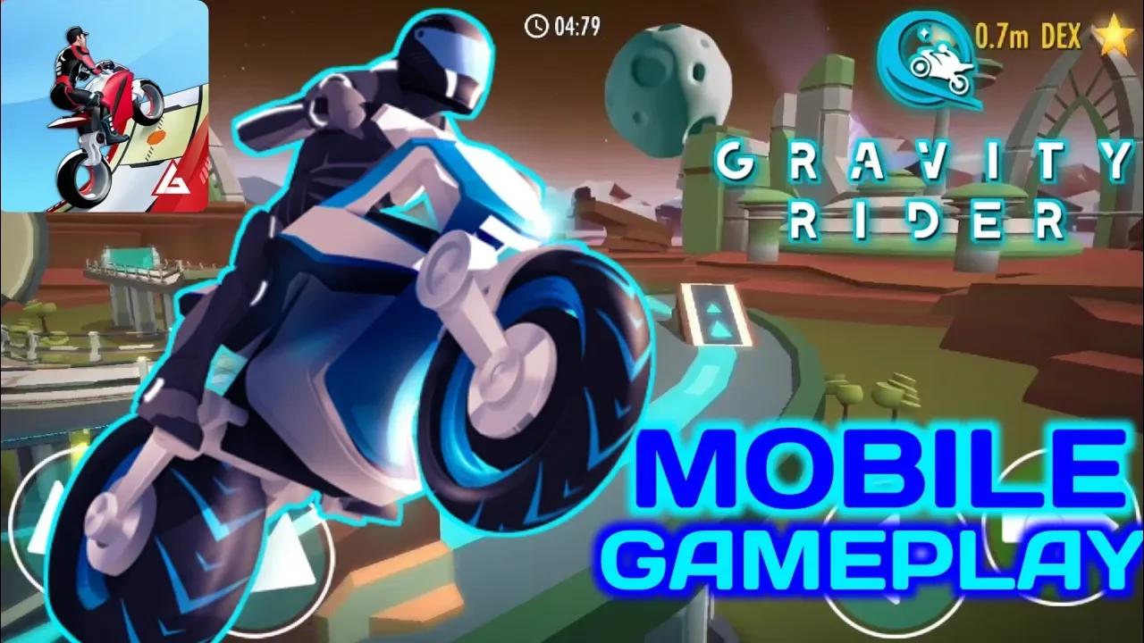 Gravity Rider : Extreme Balance Space Bike Racing - Gameplay ...