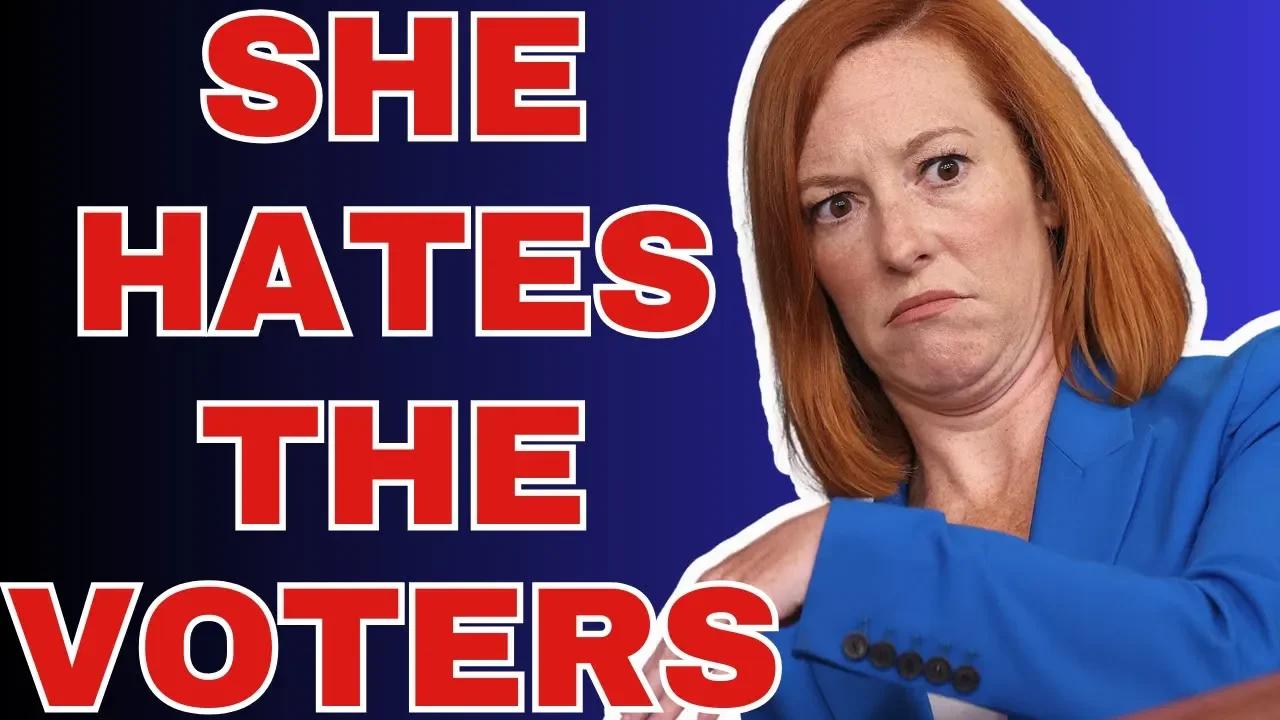 JEN PSAKI MOCKS VOTERS NUMBER 1 CONCERN
