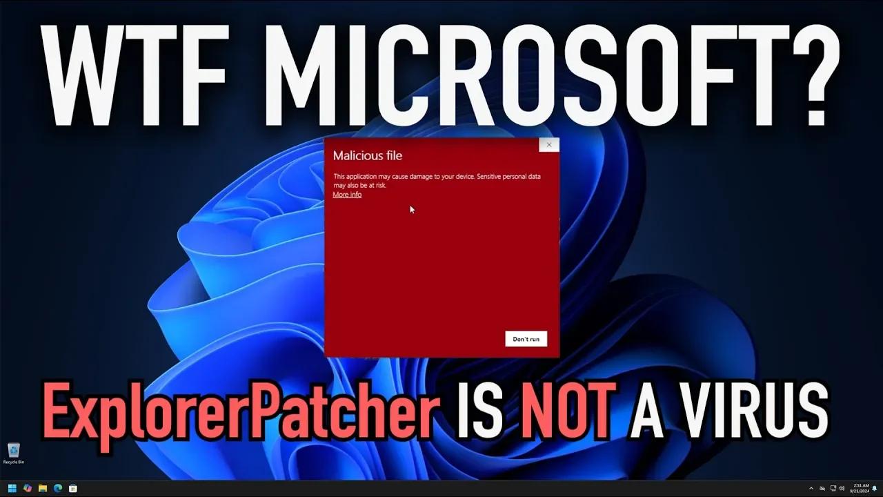 WTF!? Microsoft Calls Safe Programs Viruses/Malware - This is a Huge ...