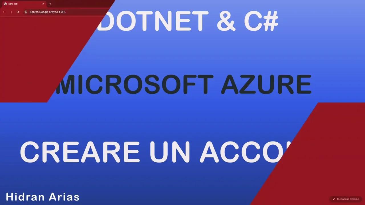 01-Come Creare un Account Microsoft Azure. Guida passo a passo