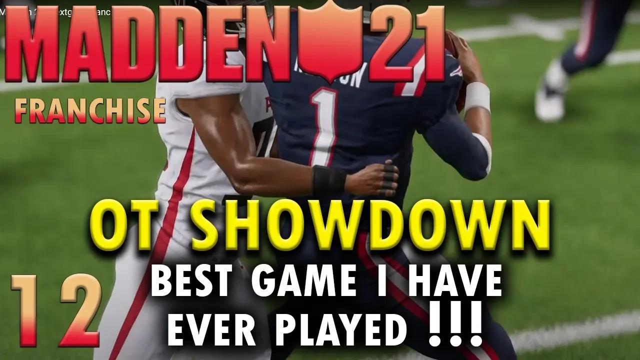 Madden 21(nextgen) Franchise [LIVE] EP.12 - OT CLASSIC