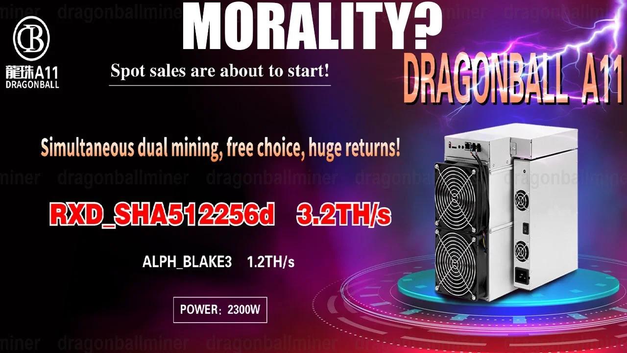 "The Entity" DragonBall Miner A11 REVEALED! The Dual Radiant & Alephium ...