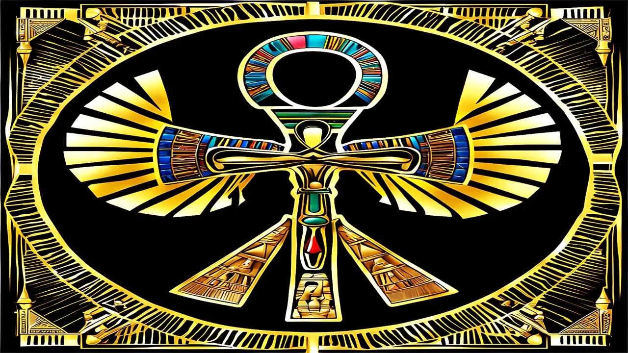 🎧 EGYPTIAN ANKH: Secret Brain Potential Activator (Golden Phi Tones ...