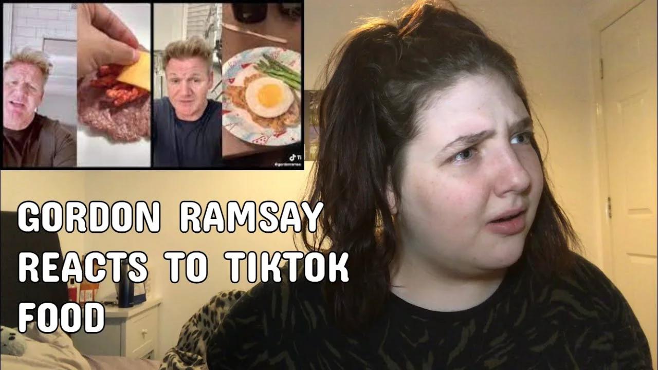 Gordon Ramsay Reacts To Bad TikTok Cooking Reaction