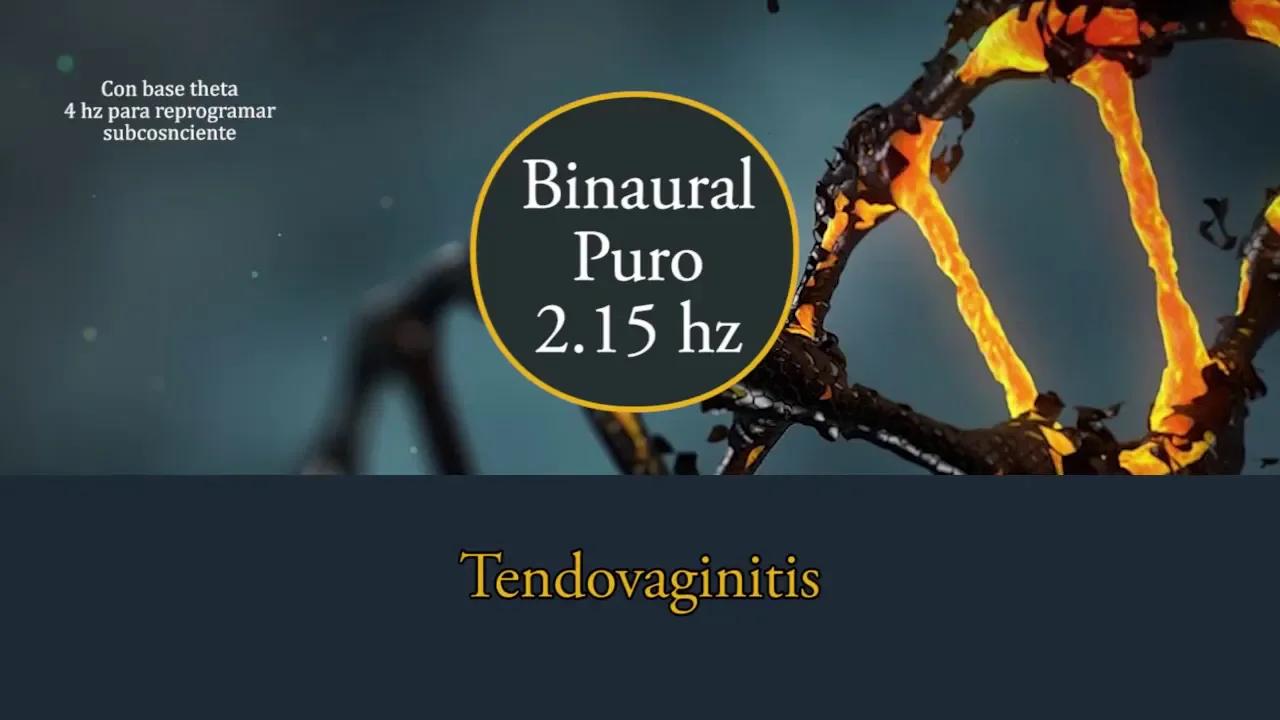 Binaural puro - Pure tone 2.15 hzTendovaginitis 🧬