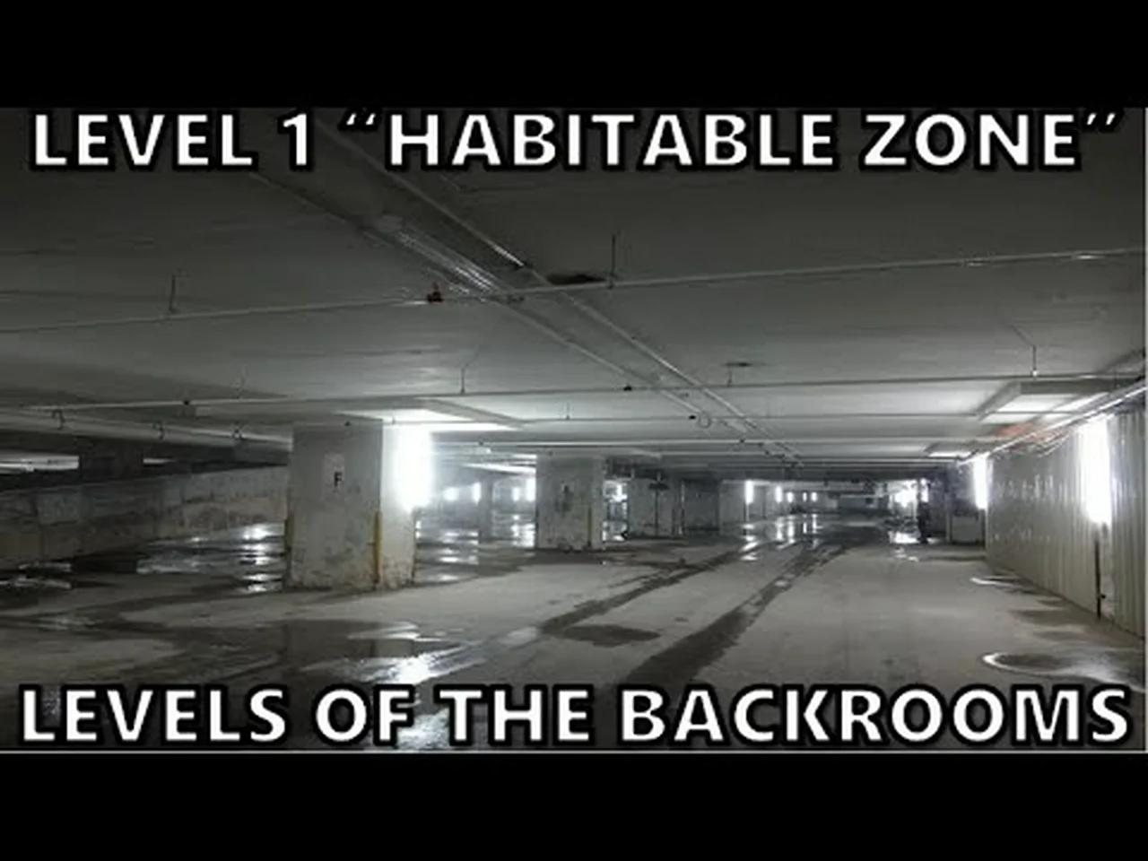 Level 1 of The Backrooms "Habitable Zone"