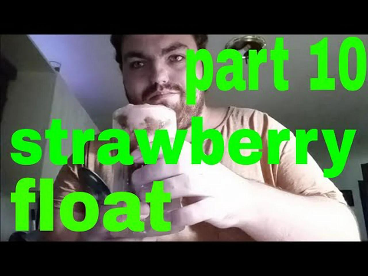 normal vlog part 10 making a strawberry float