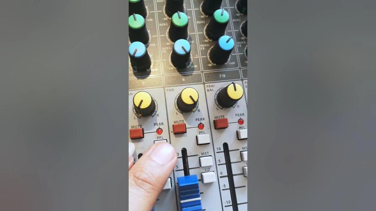 Mono output on Mixing Console? Solution here!