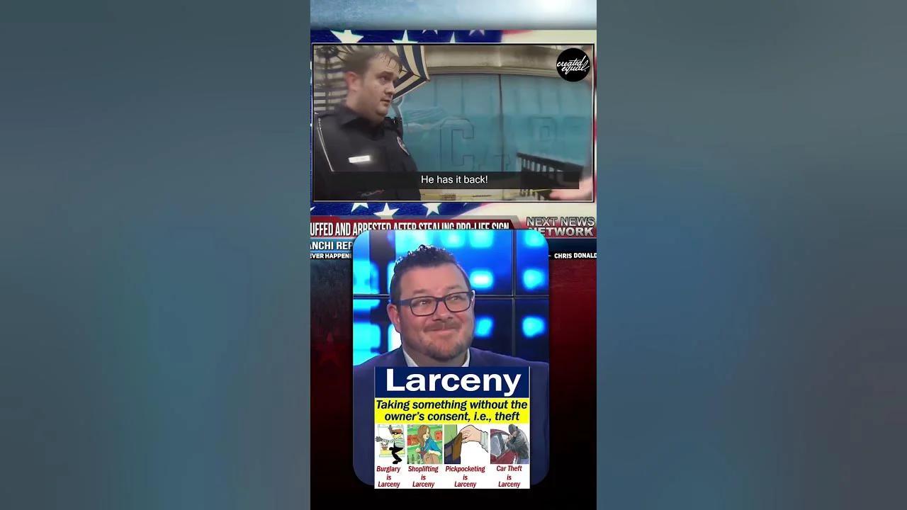 Justice Served: Liberal Snowflake Arrested for Stealing Pro-Life Sign!