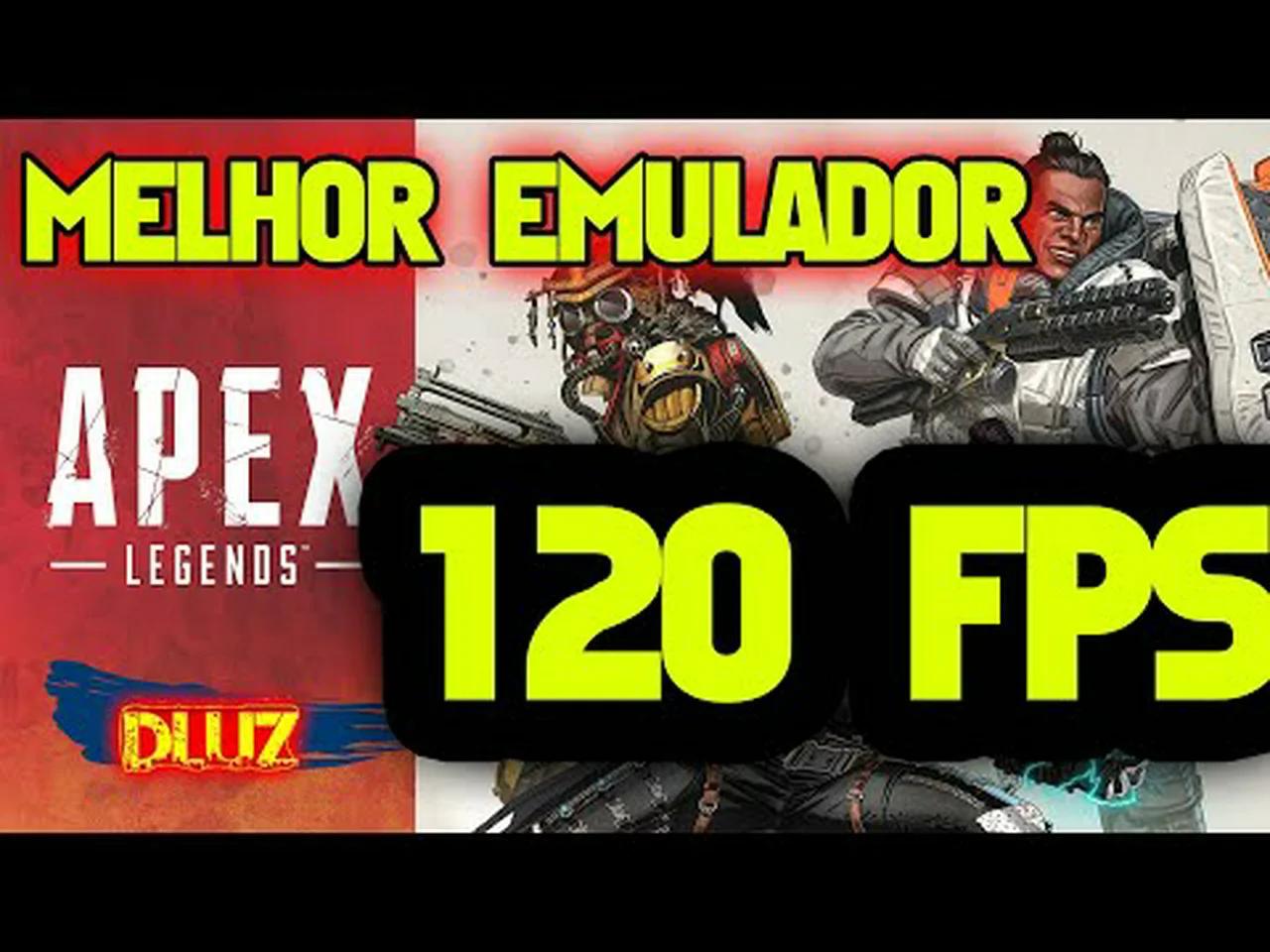 Como jogar apex legends mobile emulador a 120 fps!