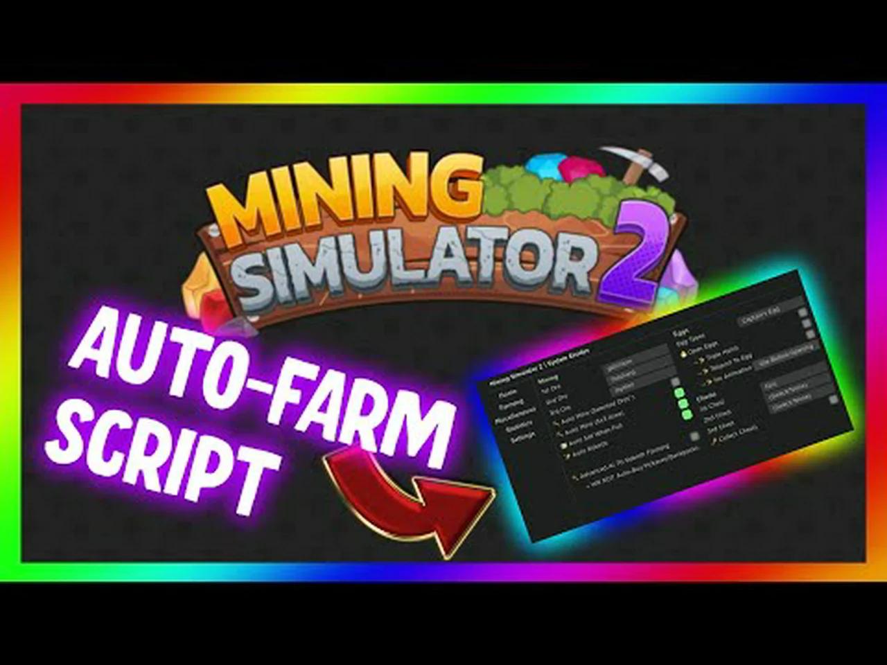 Mining Simulator 2 Script Exploit GUI | Auto Farm, Rebirth, Event ...