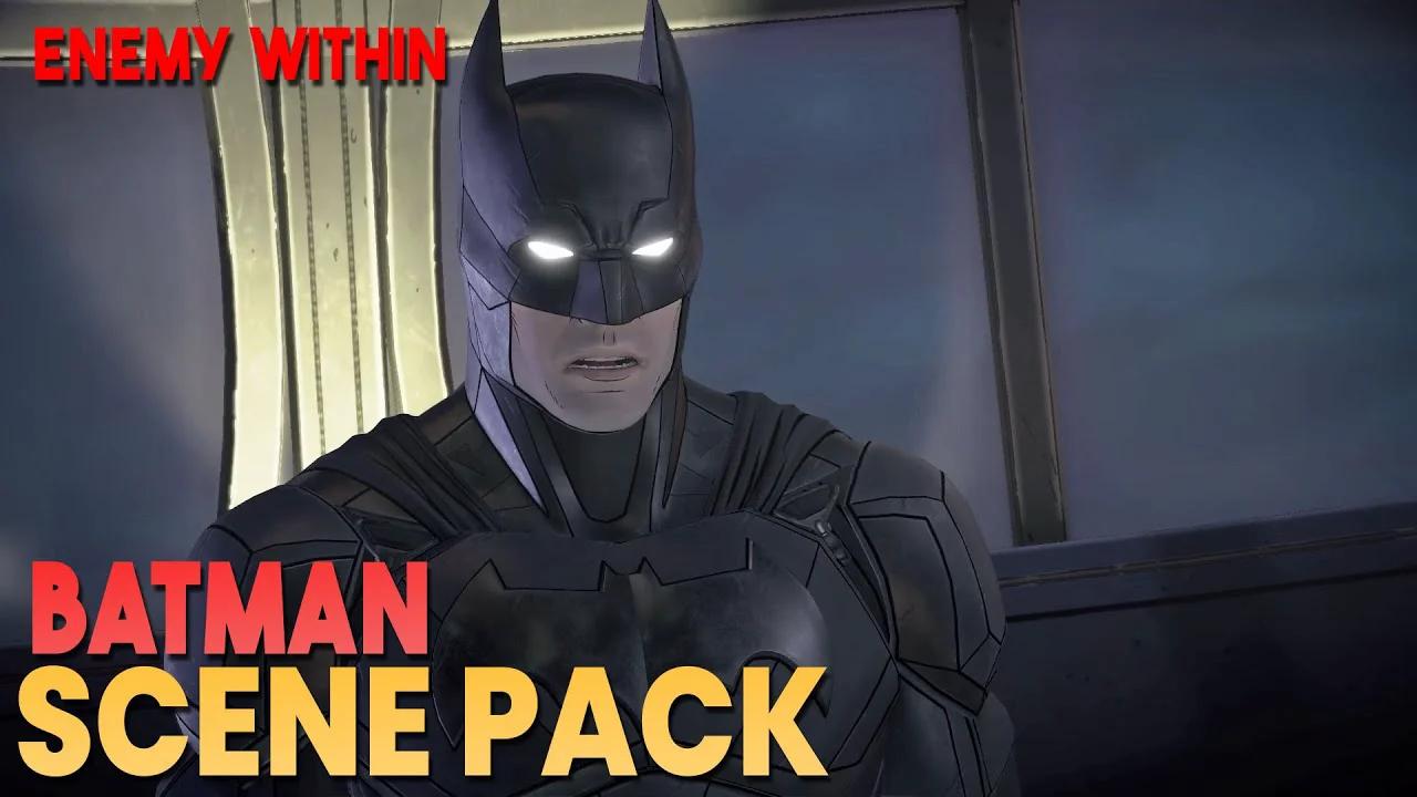 Batman Scene Pack || Batman: The Enemy Within (1080p, 60FPS)
