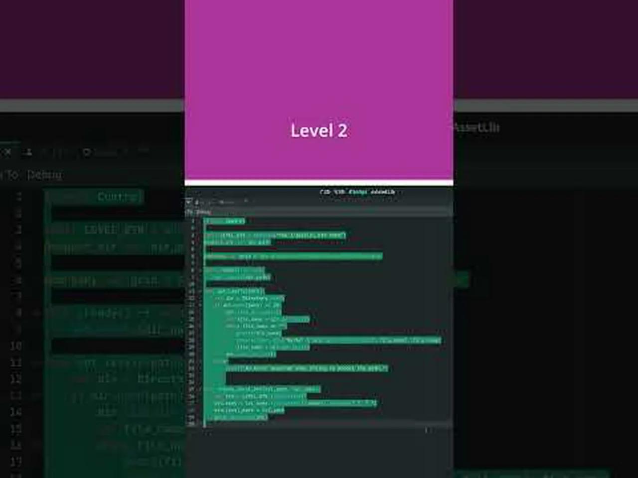 Level Select Screen Tut Godot 4 #shorts