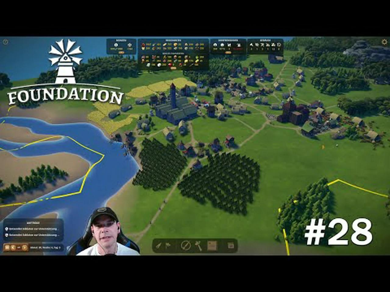 Foundation Deutsch #28 Das Bier läuft [Lets Play Gameplay]