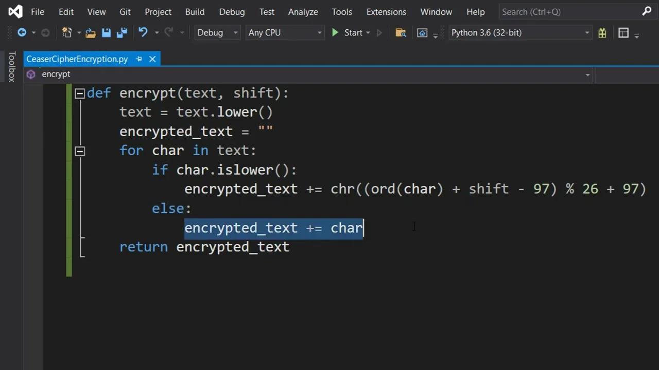 How To Encrypt Data Using Caesar Cipher In Python Simple 4627