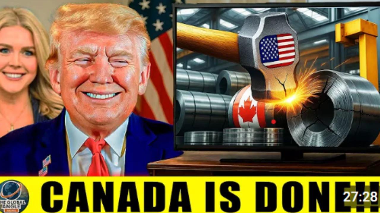 Trump CUTS OFF Canada’s Steel & Aluminum — Detroit Faces MELTDOWN ...