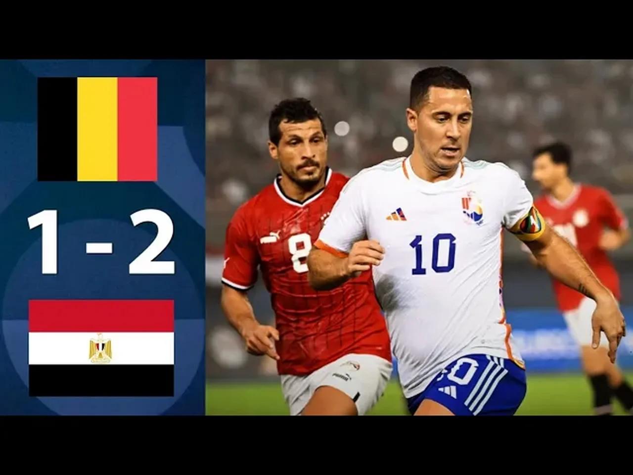 België vs Egypte 1-2 Highlights | Vriendschappelijk Internationaal 2022