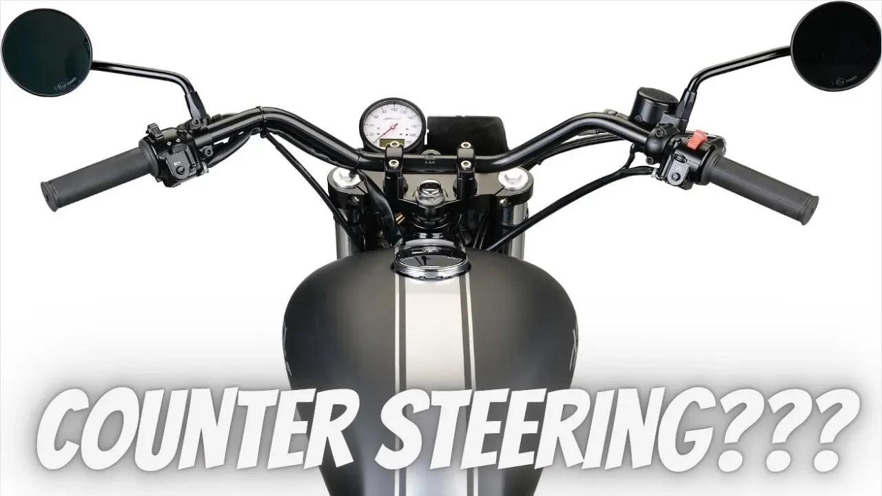 counter steering on a motorcycle?