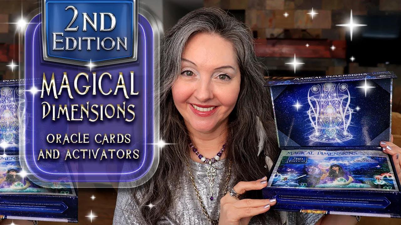 2ND EDITION Magical Dimensions Oracle Cards and Activators By Lightstar