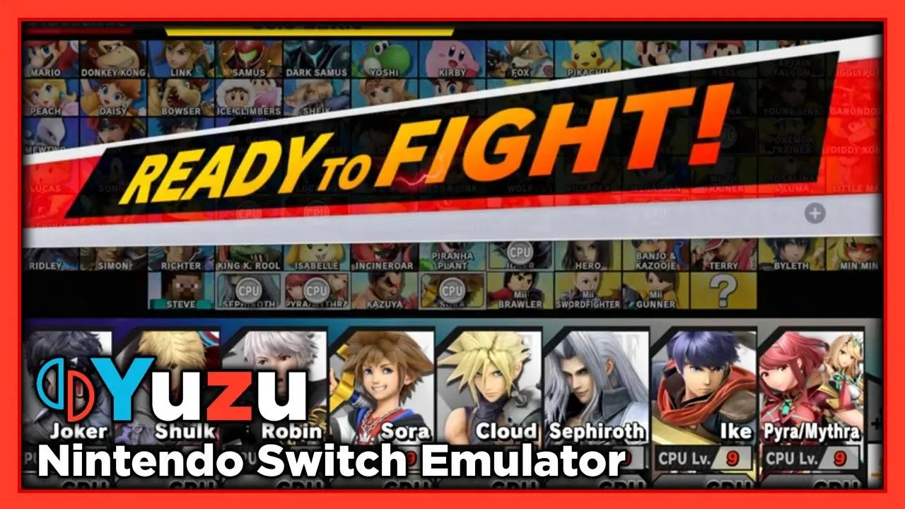 Super Smash Bros. Ultimate 4K | YUZU EA 3224 | Switch Emulator for PC