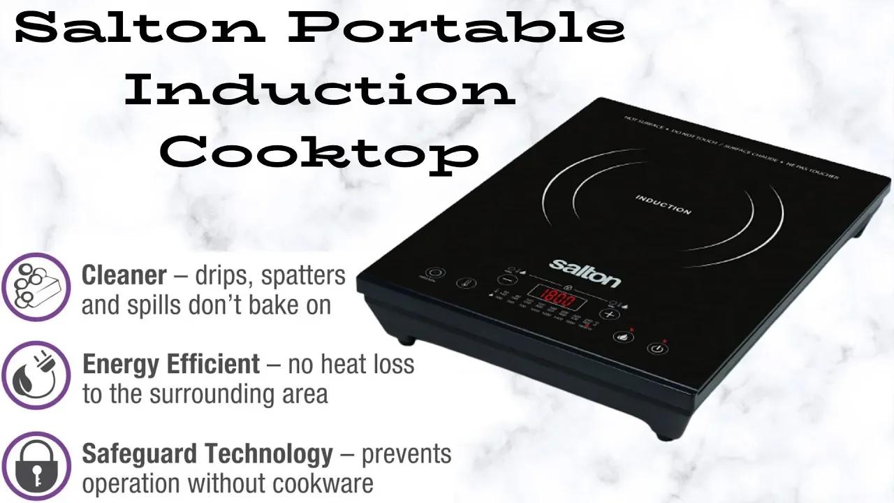 Salton Portable Induction Cooktop