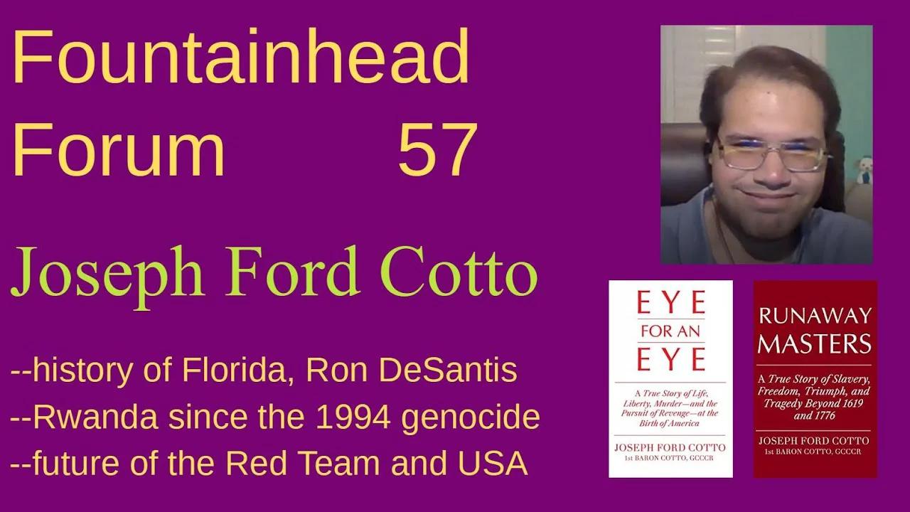 FF-57: Joseph Ford Cotto on the history of Florida and the future of ...