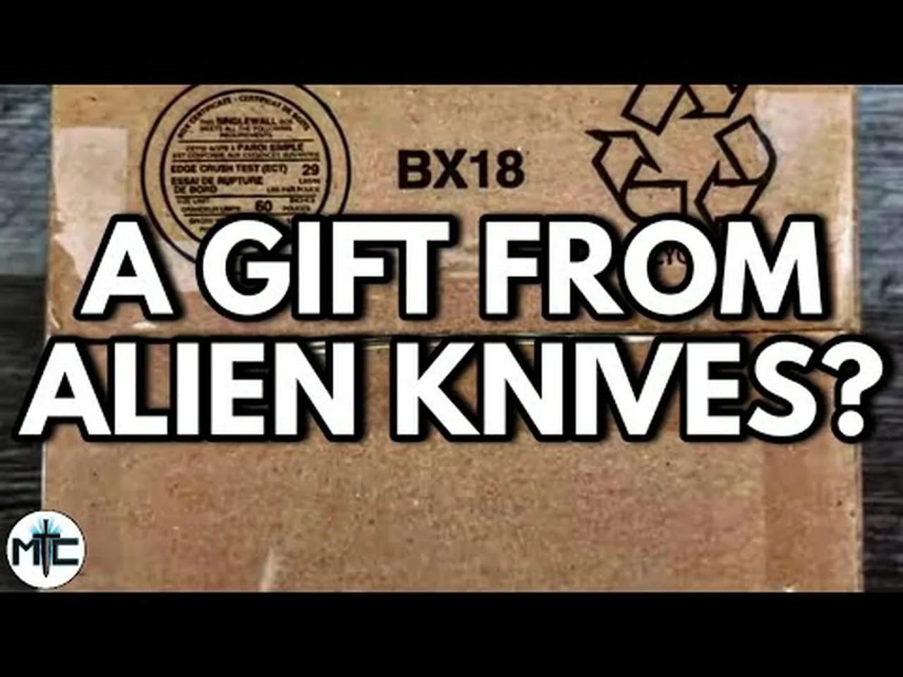 Unboxing Something NEW from Alien Knives!