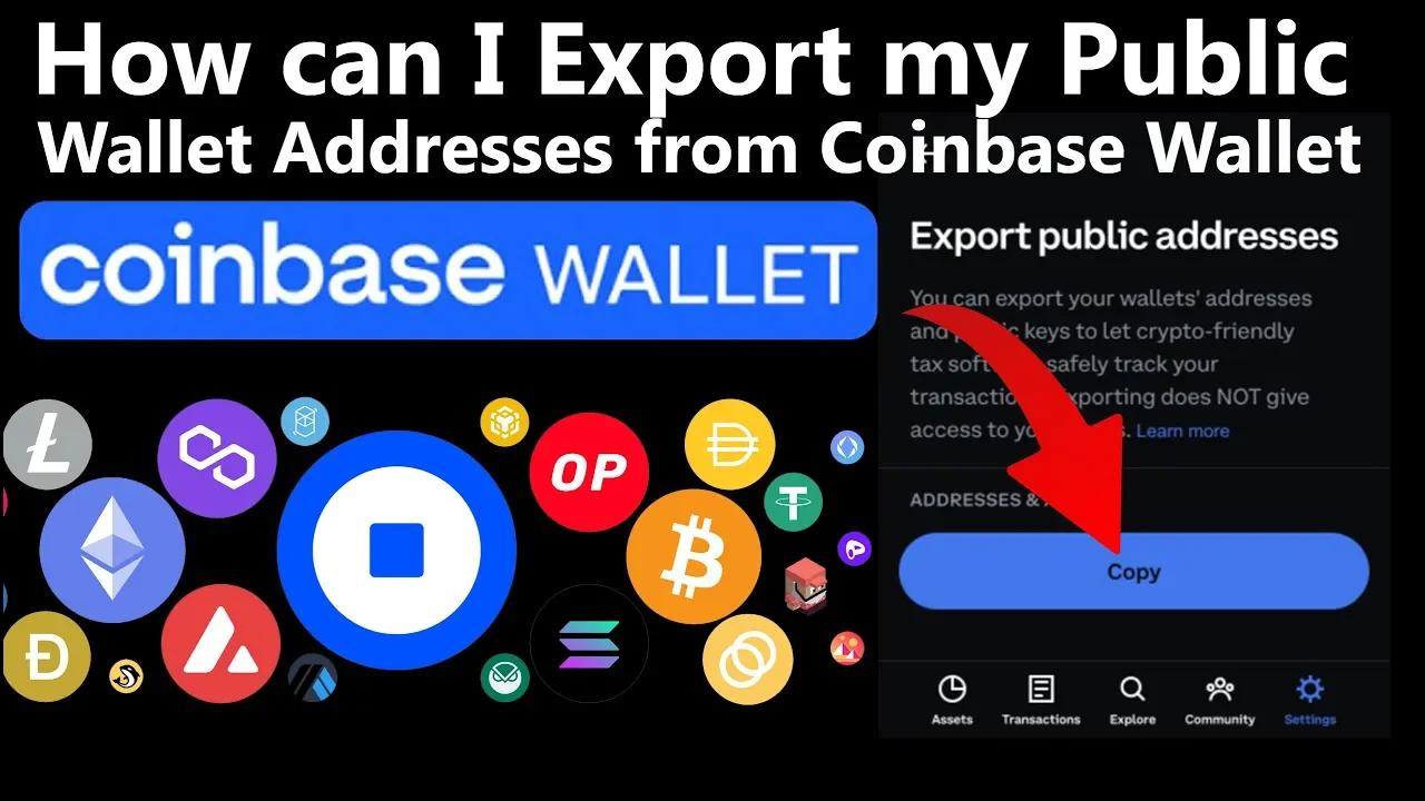 How can I Export my Public Wallet Addresses from Coinbase Wallet | BTC ...