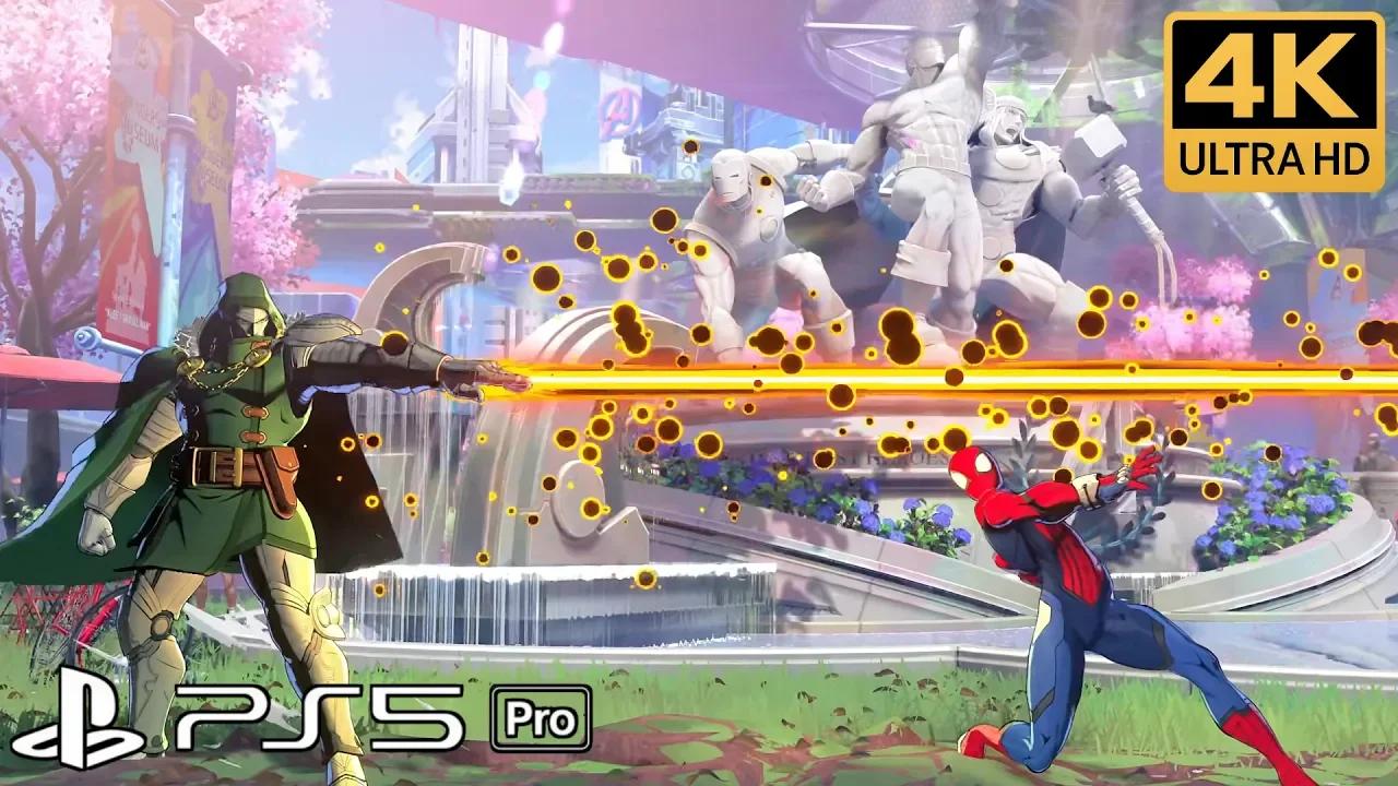 Marvel Tokon Fighting Souls Extended Gameplay 10 Minutes (4K 60FPS) 2D ...