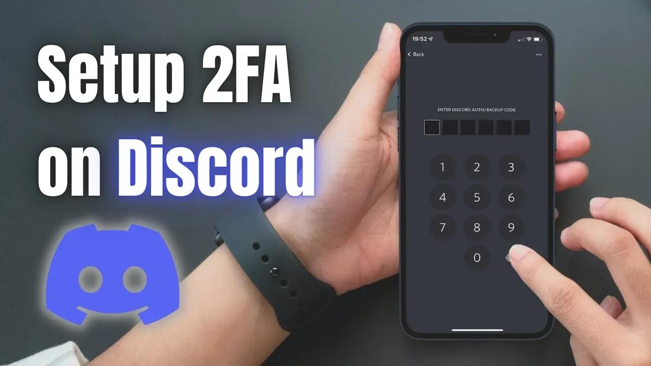 How To Setup 2FA On Discord on both Mobile & PC | Enable Two Factor ...