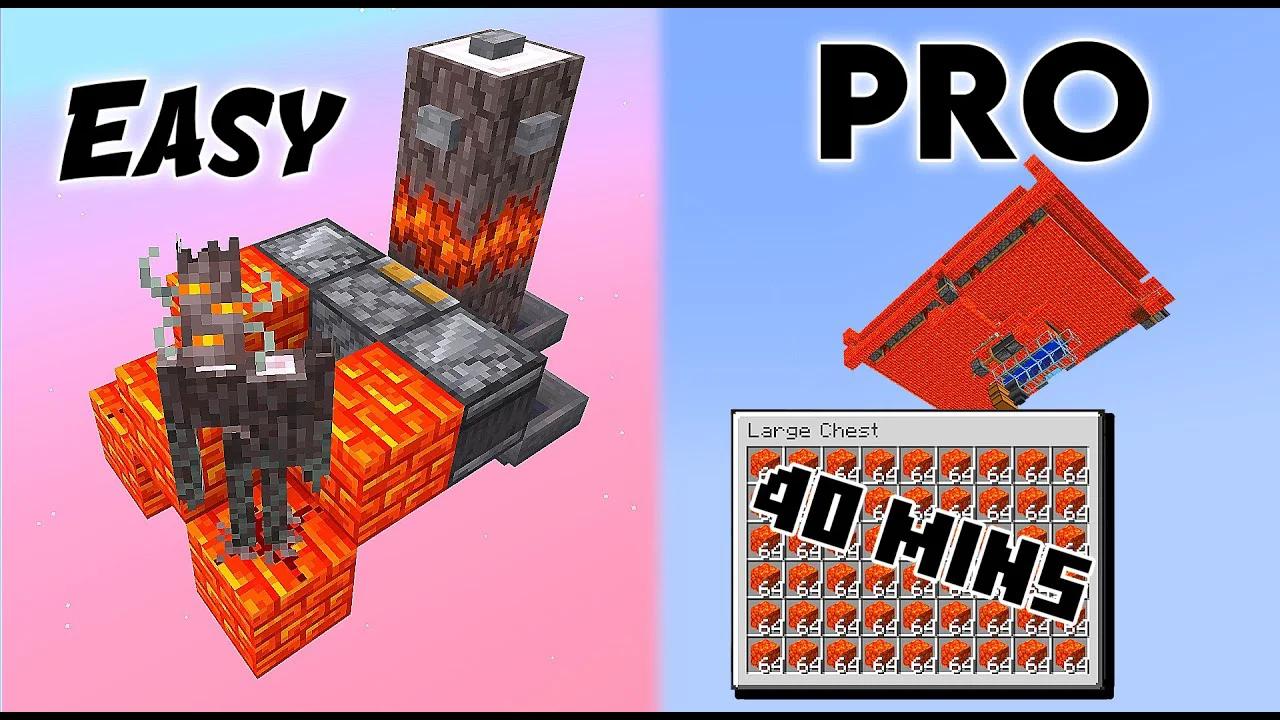 Best AFK Resin Block Farms in Minecraft