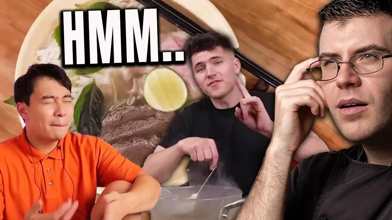 Pro Chef Reacts.. To Uncle Roger Review MOST ANNOYING CHEF EVER (Nick ...