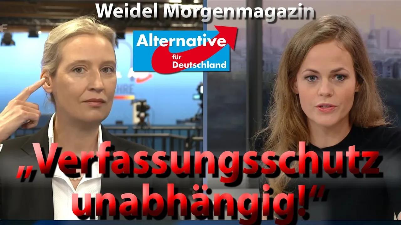 Wie eine ZDF-Moderatorin im Interview mit Alice Weidel (AfD) die ...