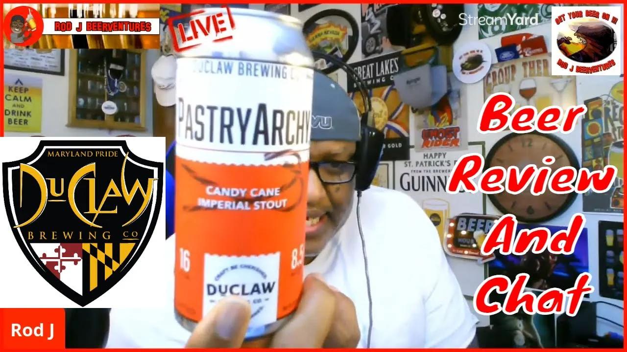 DuClaw The PastryArchy Candy Cane Imperial Stout - Live Review