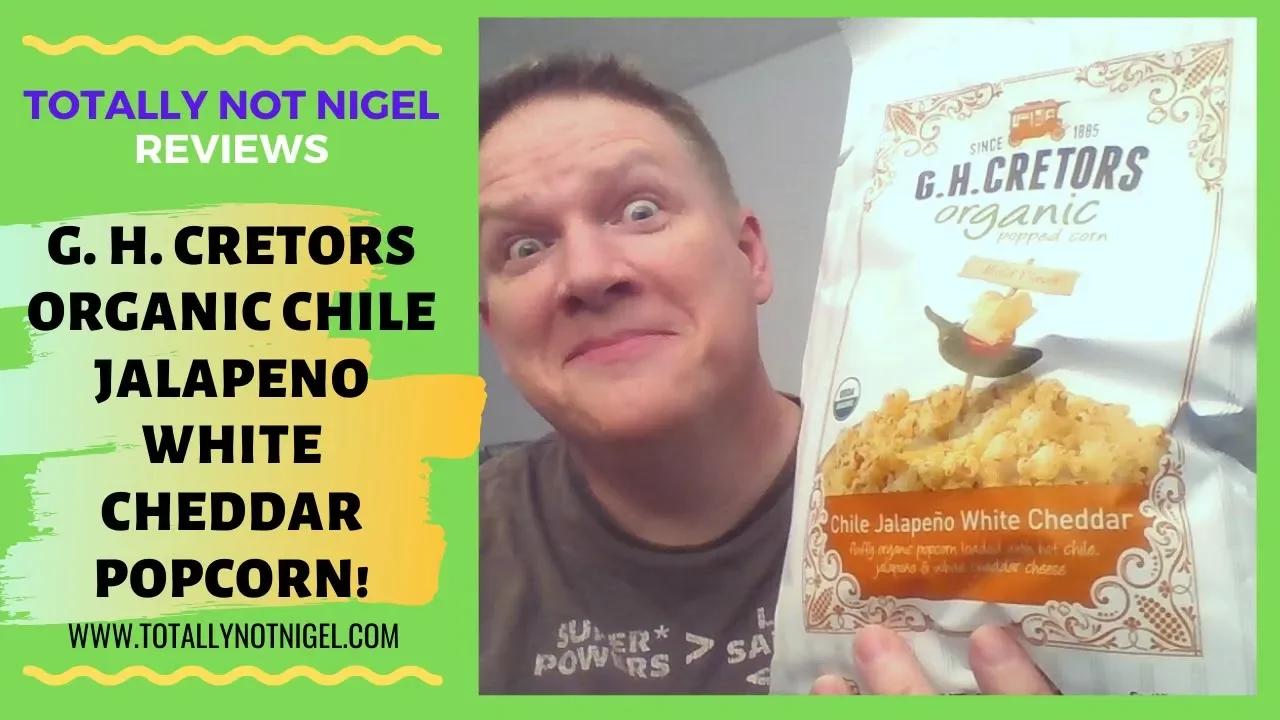 FOOD REVIEW: GH Cretor's Organic Chile Jalapeno White Cheddar Popcorn ...