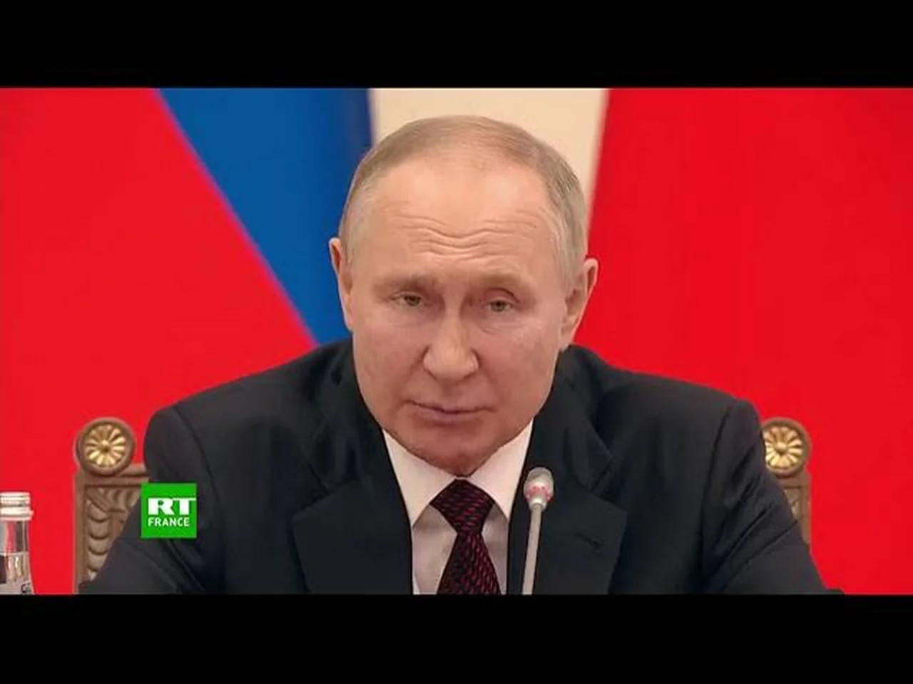 Discours d'ouverture de VLADIMIR POUTINE au sommet informel de la CEI le 26.12.2022
